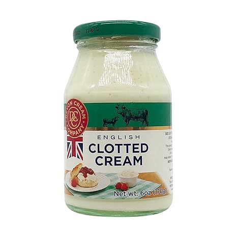 Amazon.com: Devon Cream Company Clotted Cream, 6 oz : Grocery & Gourmet ...