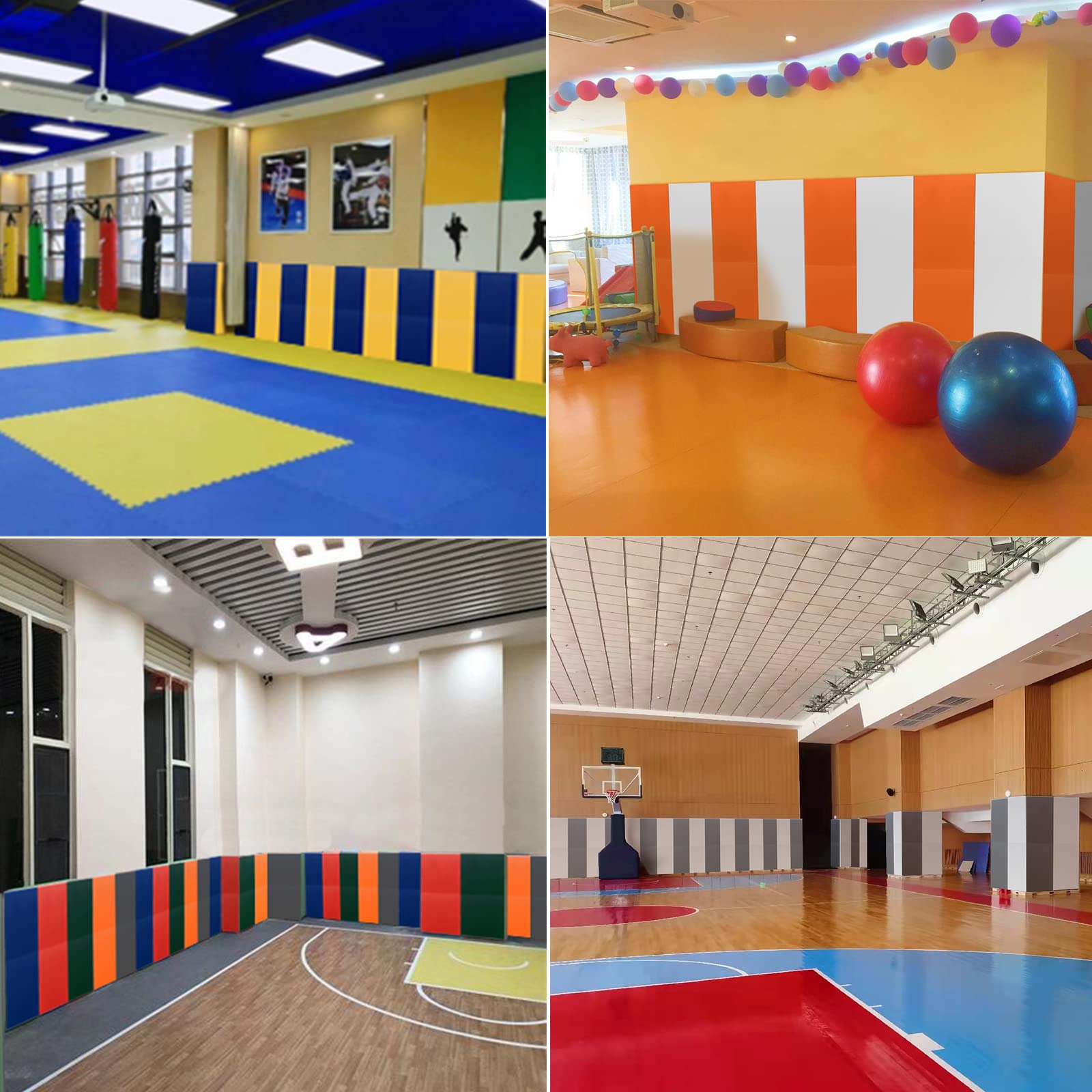 PROGOAL 1 Pack Wall Protection Pad,Sport Wall Padding Gym Basketball ...