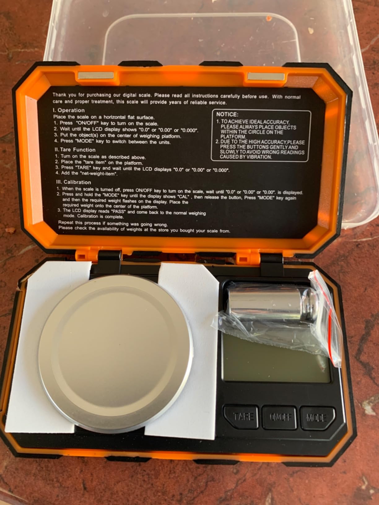 (Upgraded) Professional Digital Milligram Scale, 50g Max High Precision ...