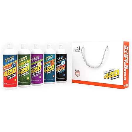 Amazon.com: All Natural by Formula 420 | Glass Cleaner | Cleaner Pack ...