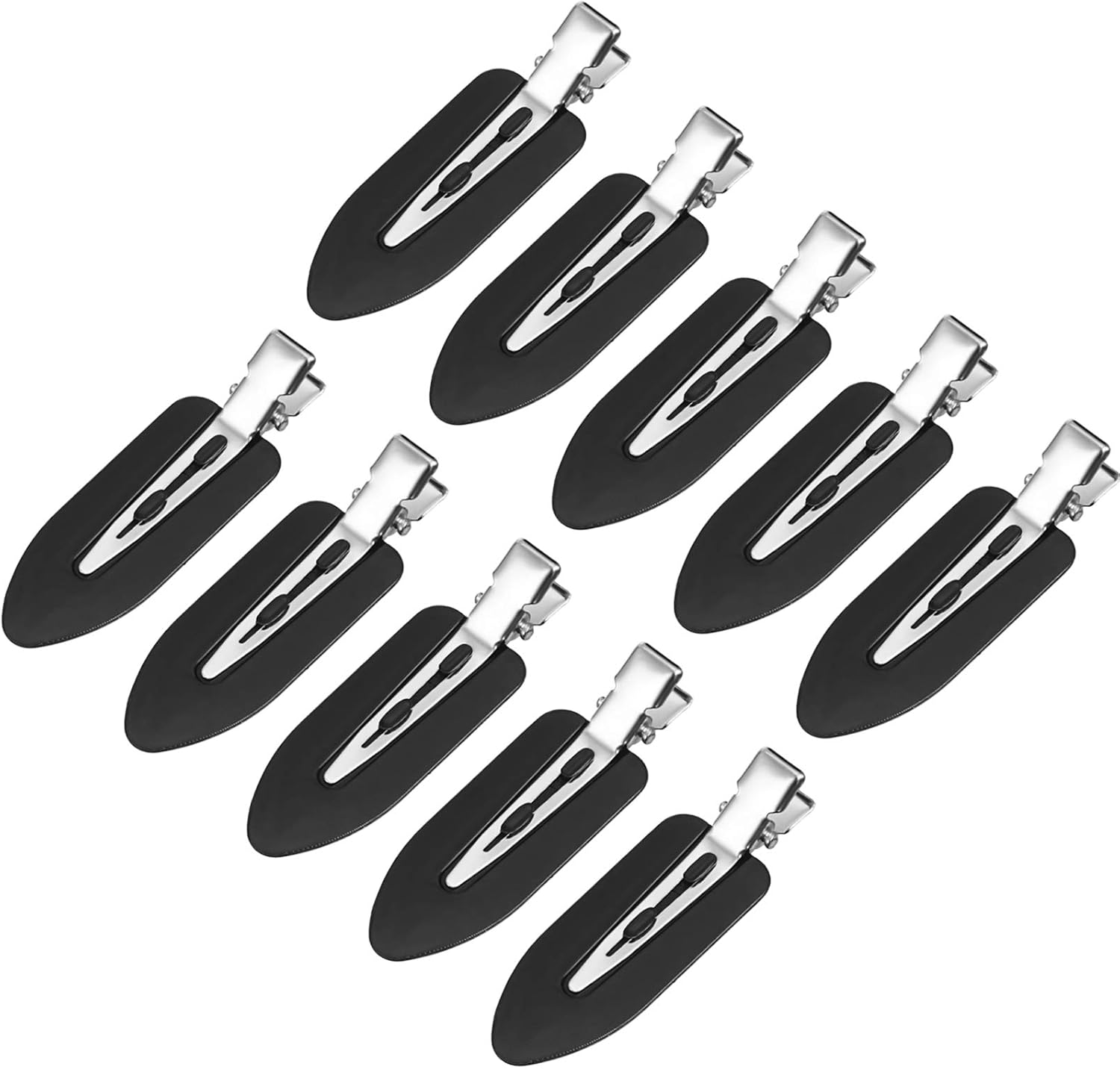 10 Pieces No Crease Hair Clip No Bend Clips Hair Clips Curl Pin Clips ...