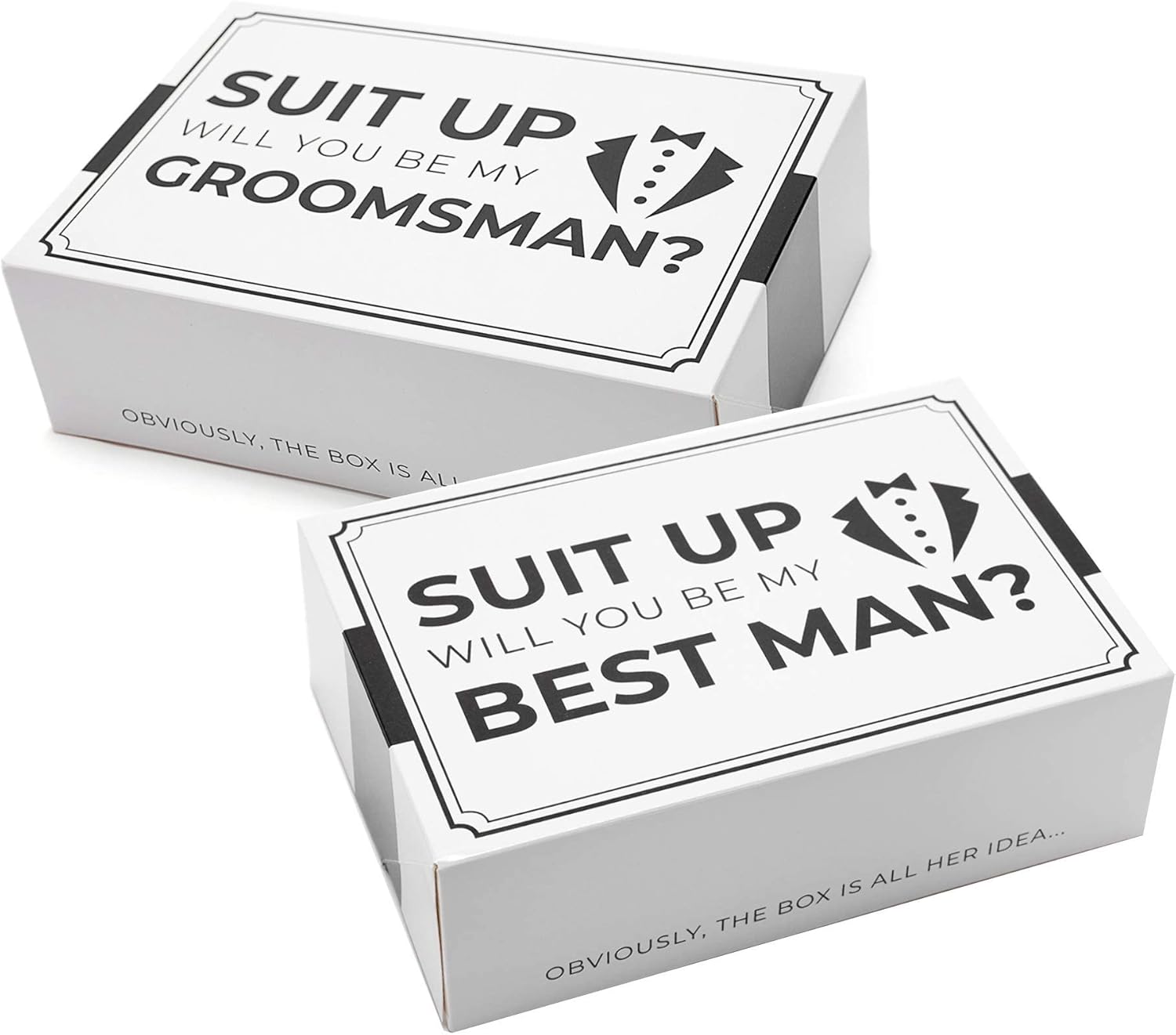Pop Fizz Designs Groomsmen Box (6 Pack) - Proposal Gift Set | Will You ...