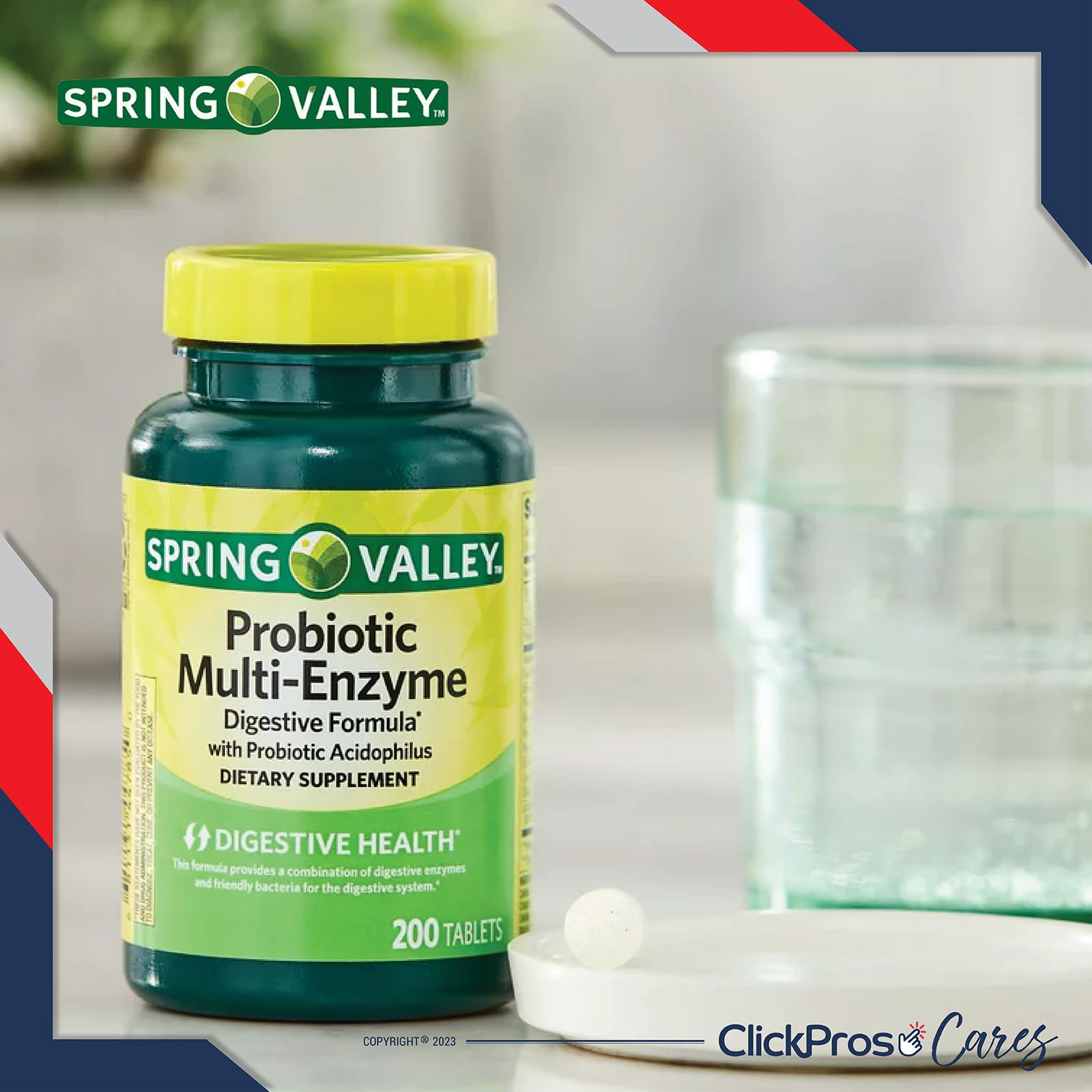 Snapklik.com : Spring Valley Probiotic Multi-Enzyme Digestive Formula ...