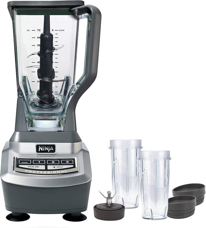 Amazon.com: Ninja Professional Blender (BL660) Nutri Ninja Cup (Renewed ...