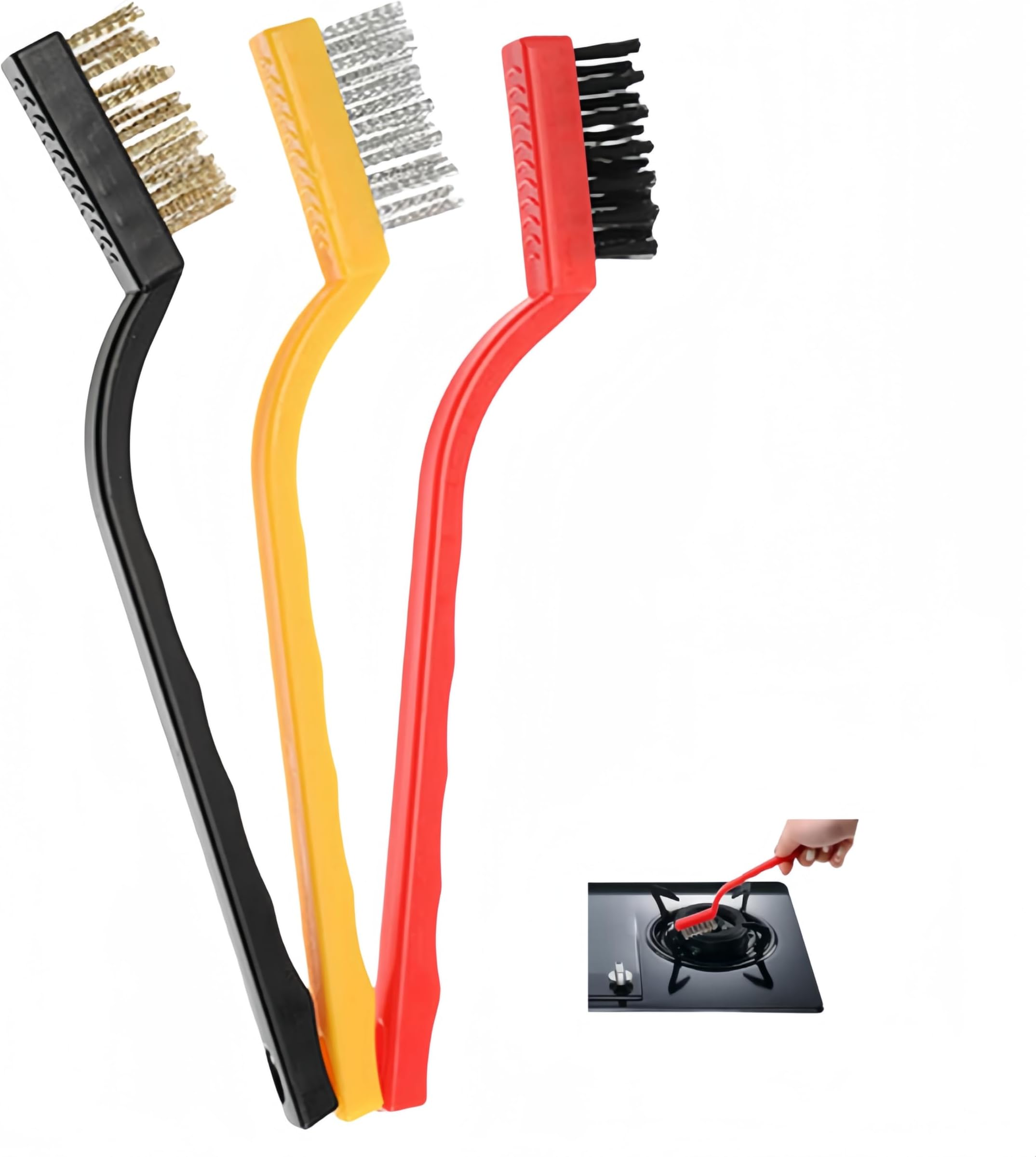 Amazon.com: DeWalt DW49707 Row Small Brass Wire Cleaning brush, 3-Inch ...