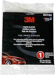 Amazon.com: 3M TACK Cloth, 03192, 17 in X 36 in, 40 PER (00051144031924 ...