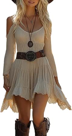 Amazon.com: cffvdiz White,M, Women's Vintage Short Dress Sexy Strapless ...