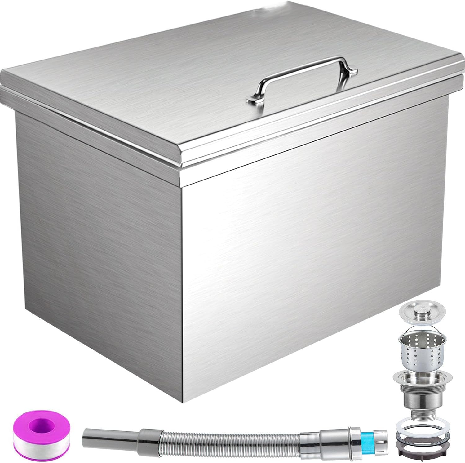 Amazon.com: pcxord Drop in Ice Chest 28 L x 16 W x 17 H Drop in Cooler ...