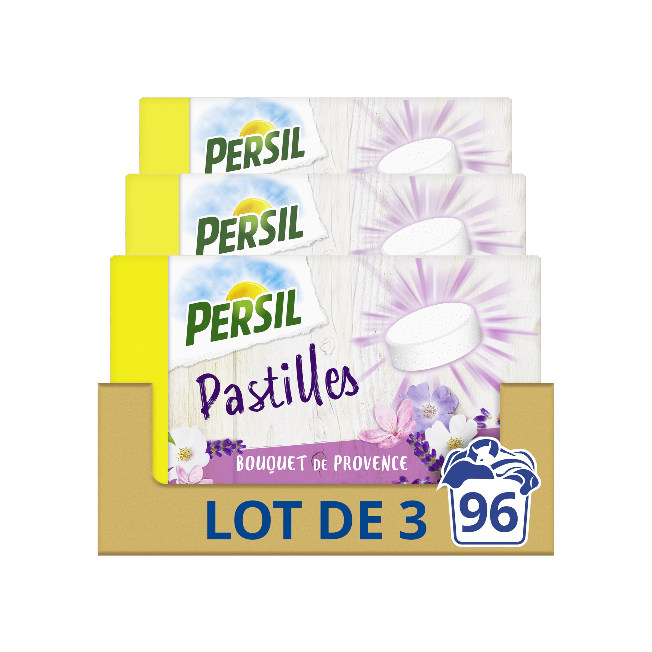 Persil Lessive en Pastilles Bouquet de Provence - 96 lavages - testé ...