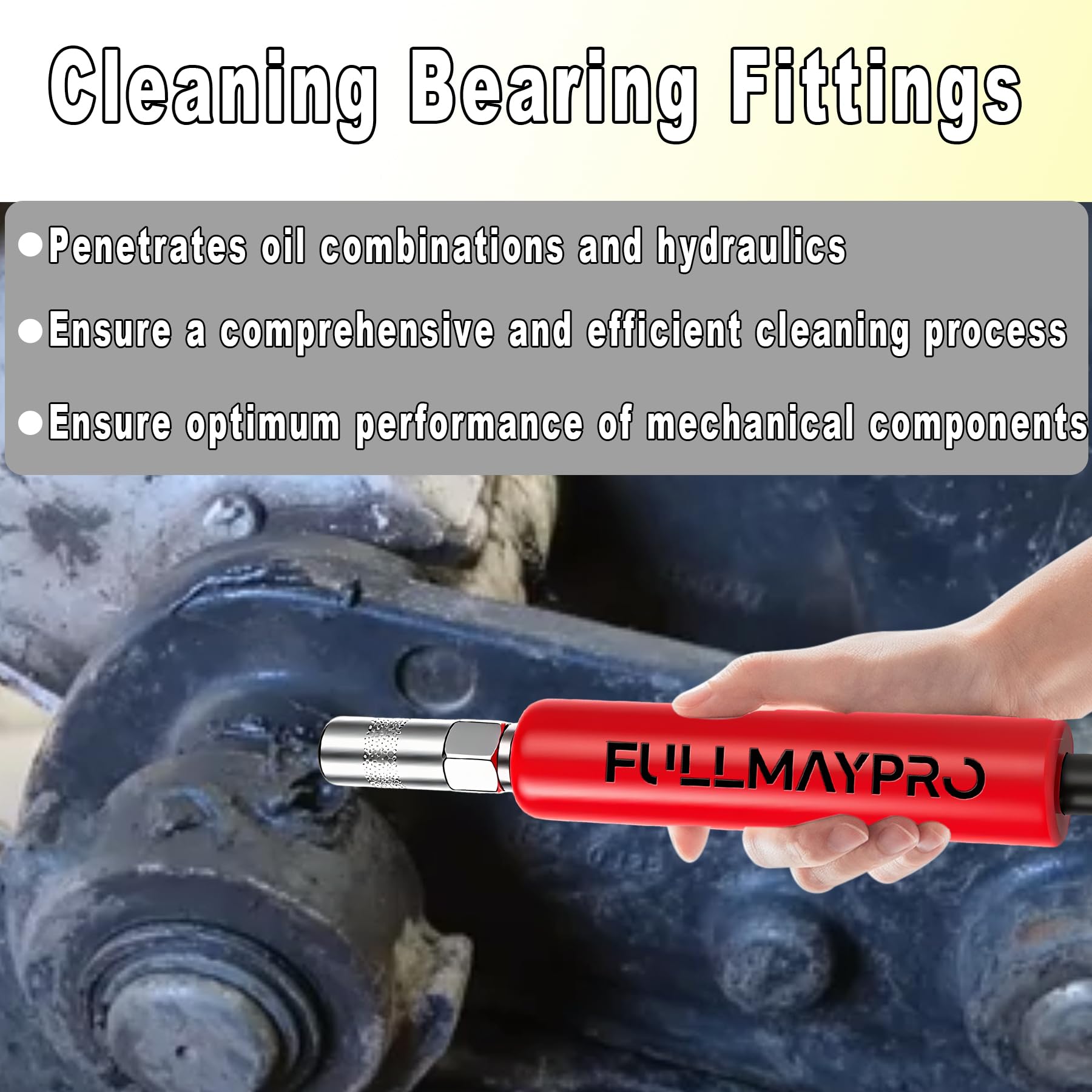 Snapklik.com : Grease Fitting Cleaning Tool,Cleans And Rinse Off Old ...
