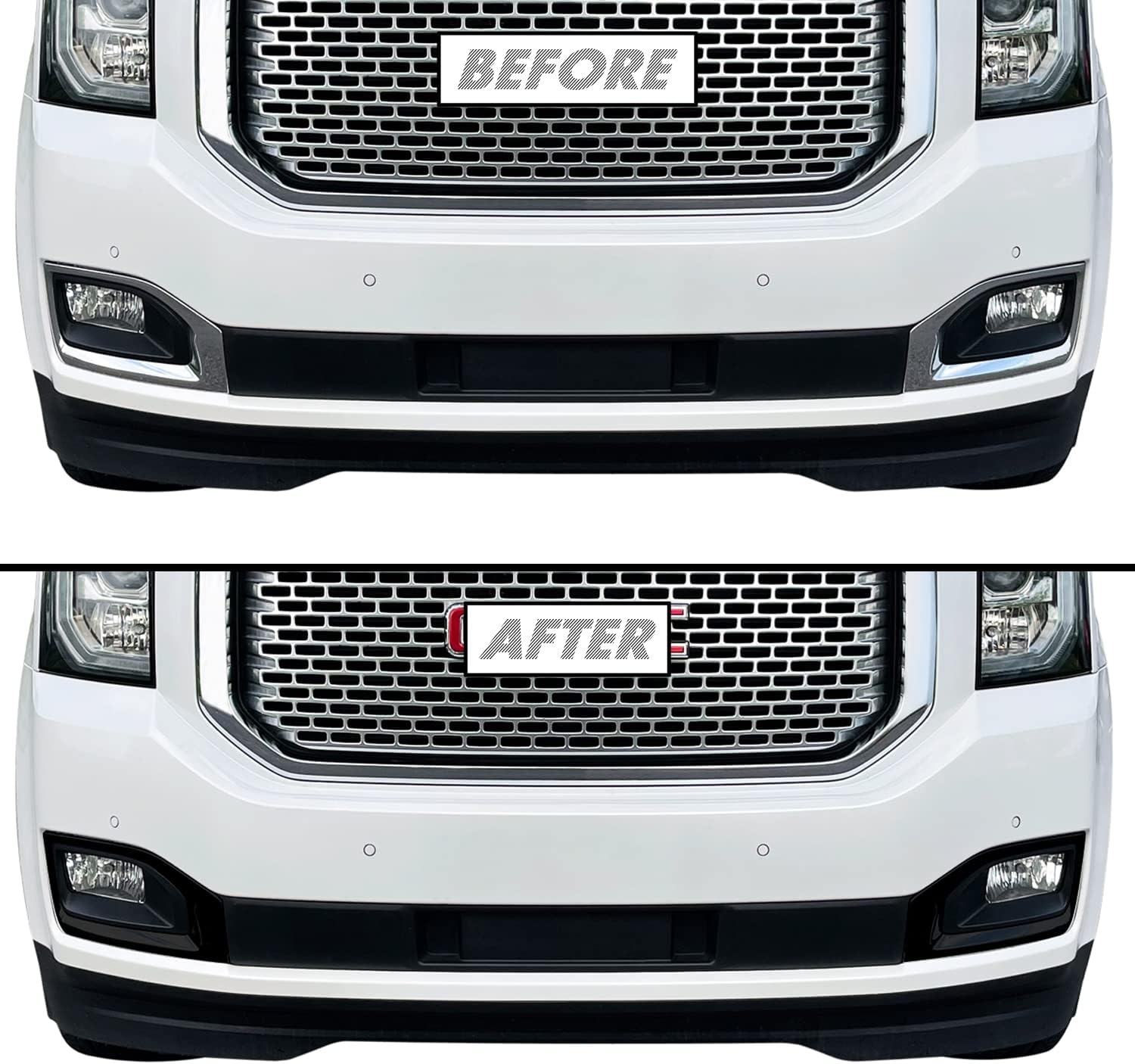 Amazon.com: SlickMod Chrome Delete Blackout Vinyl Overlay for 2015-2020 ...