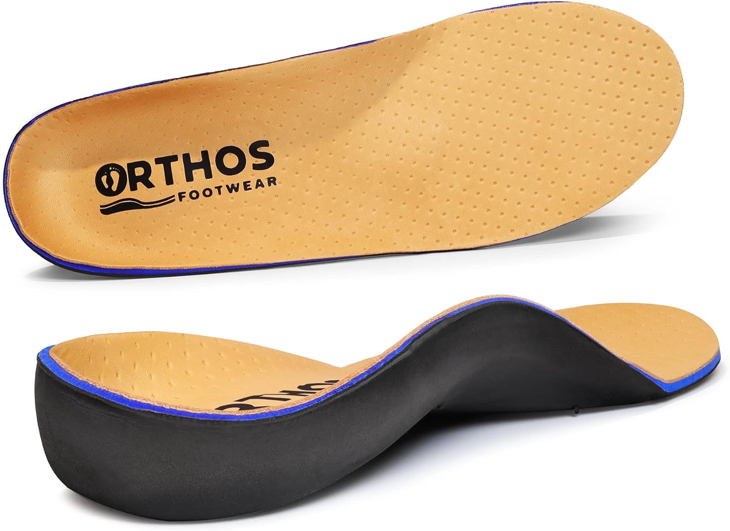 Amazon.com: ORTHOS Orthotic Replacement Shoe Insoles - USA Made ...