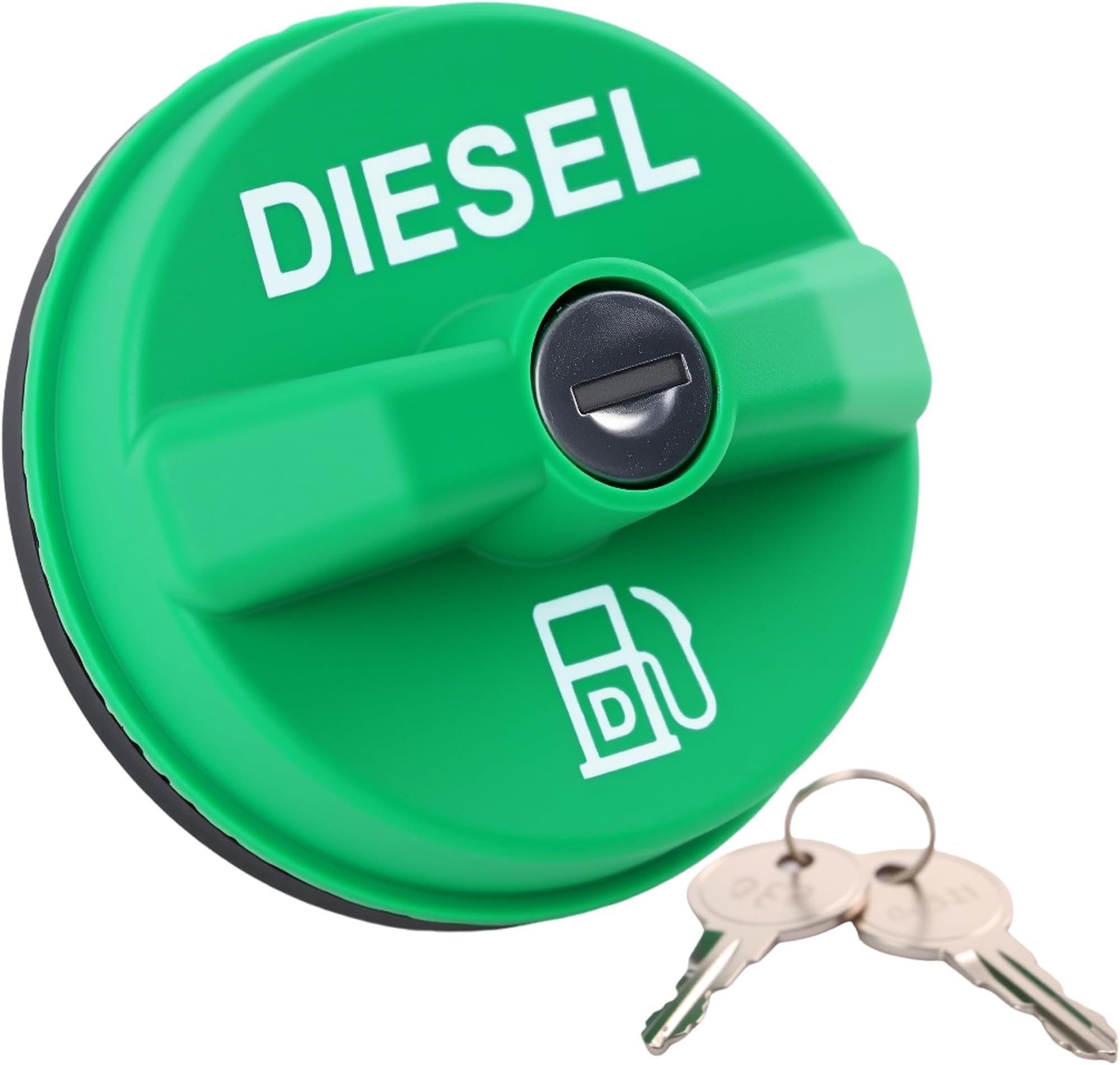 Amazon.com: 10591D Locking Diesel Fuel Cap For Chevy Dodge Ford GMC ...