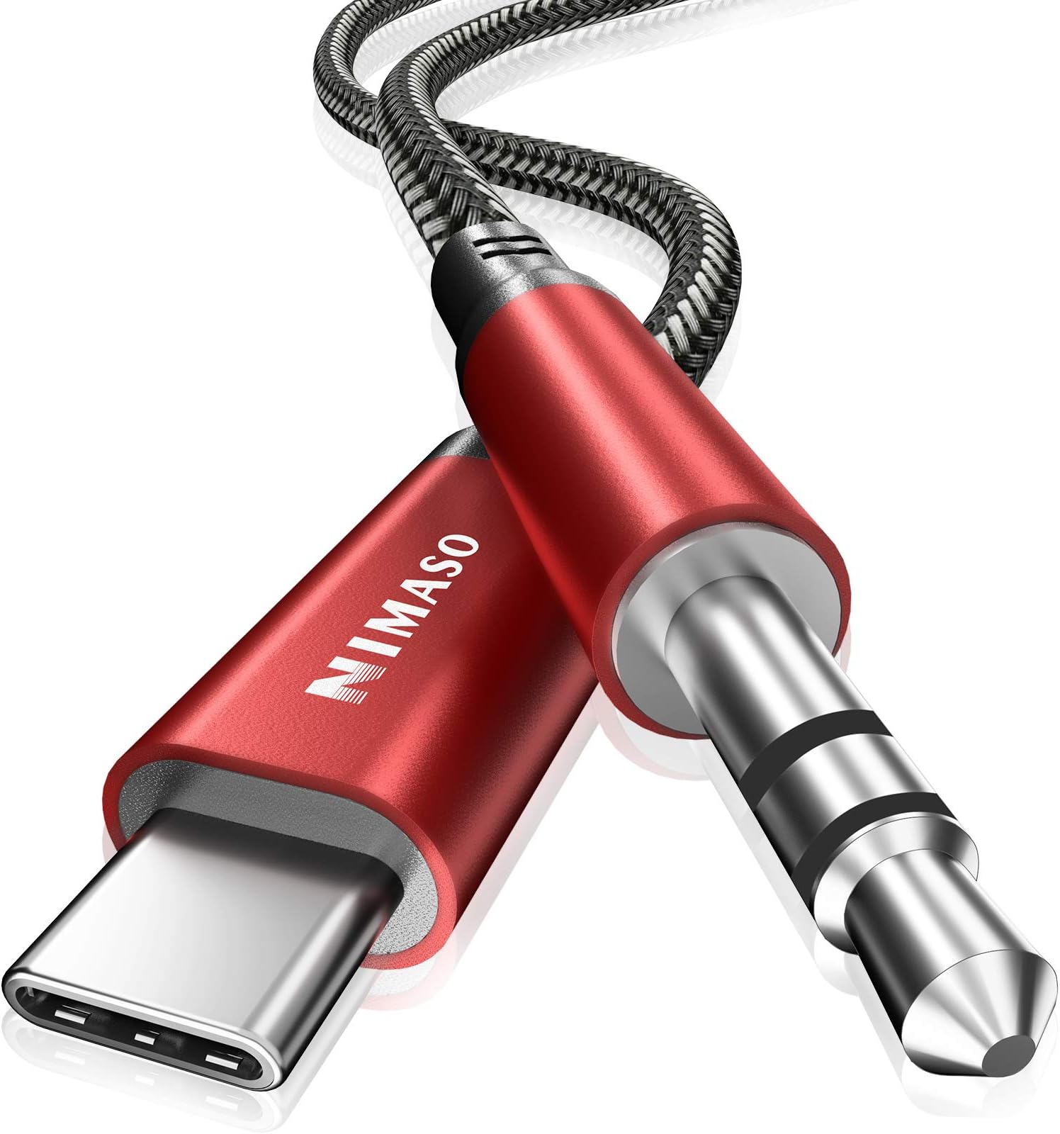 Oliveria USB C Klinke Aux Kabel Auto Handy,USB C auf 3.5mm Jack Klinke ...