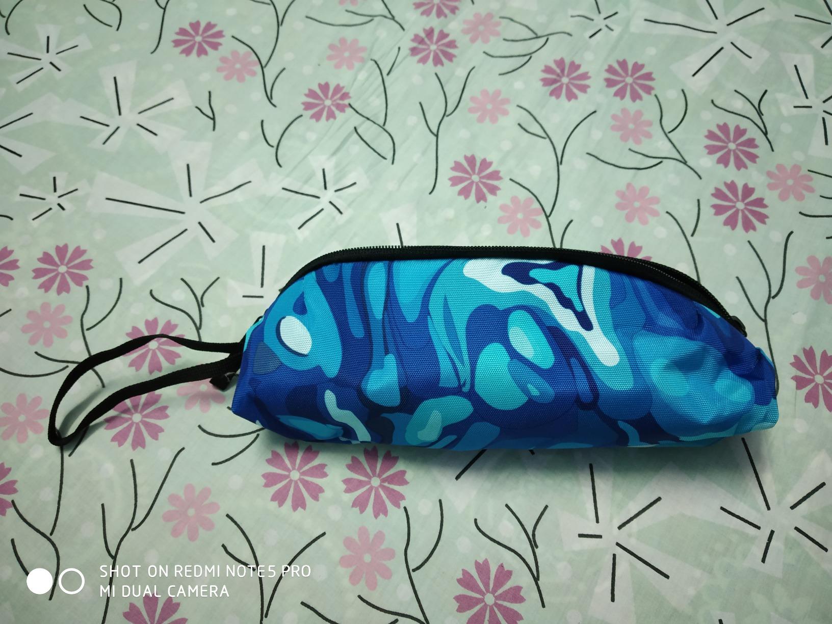 Wildcraft Nylon Wiki Pencil Pouch Blue 8903338075776 : Amazon.in ...