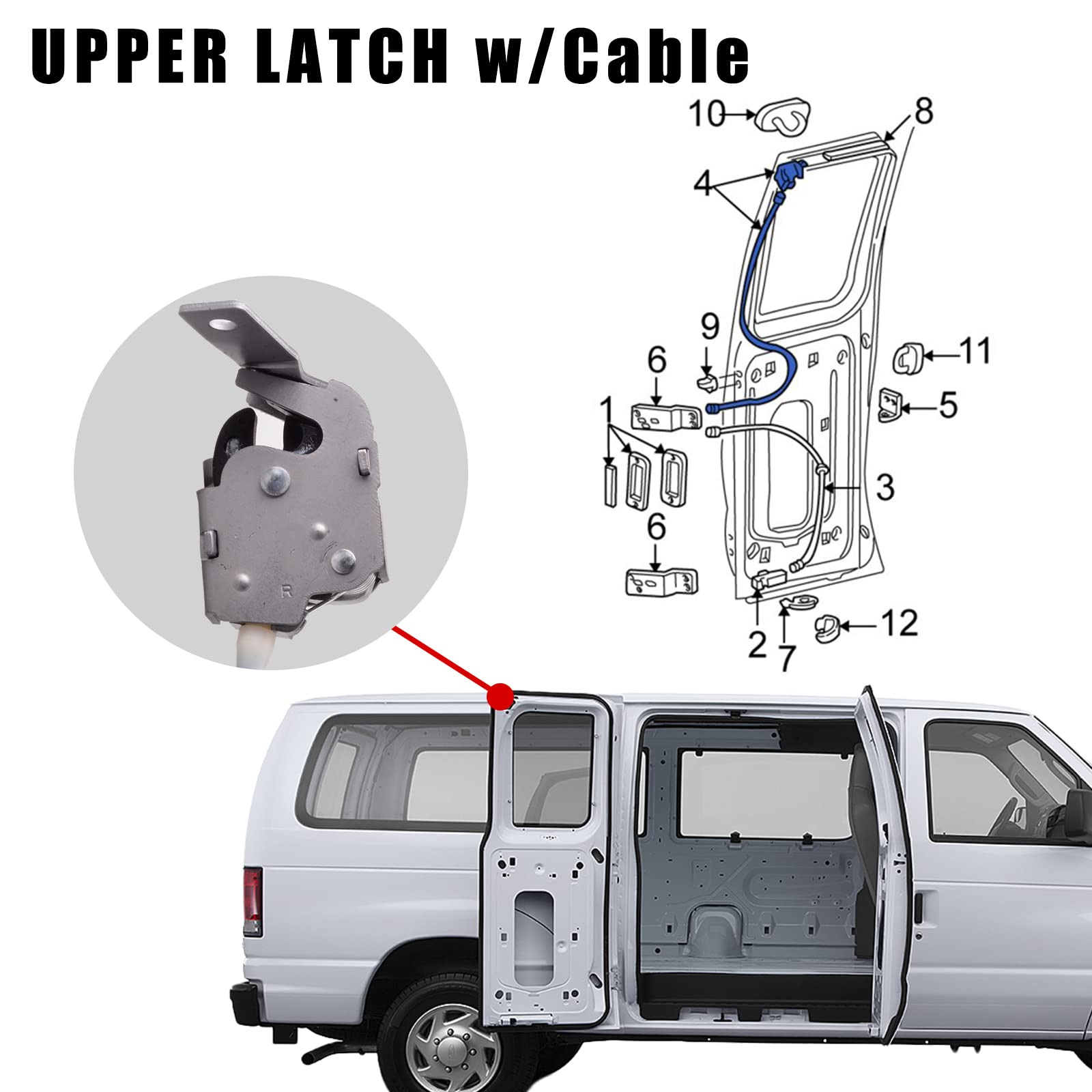 Ford Econoline Van Side Door