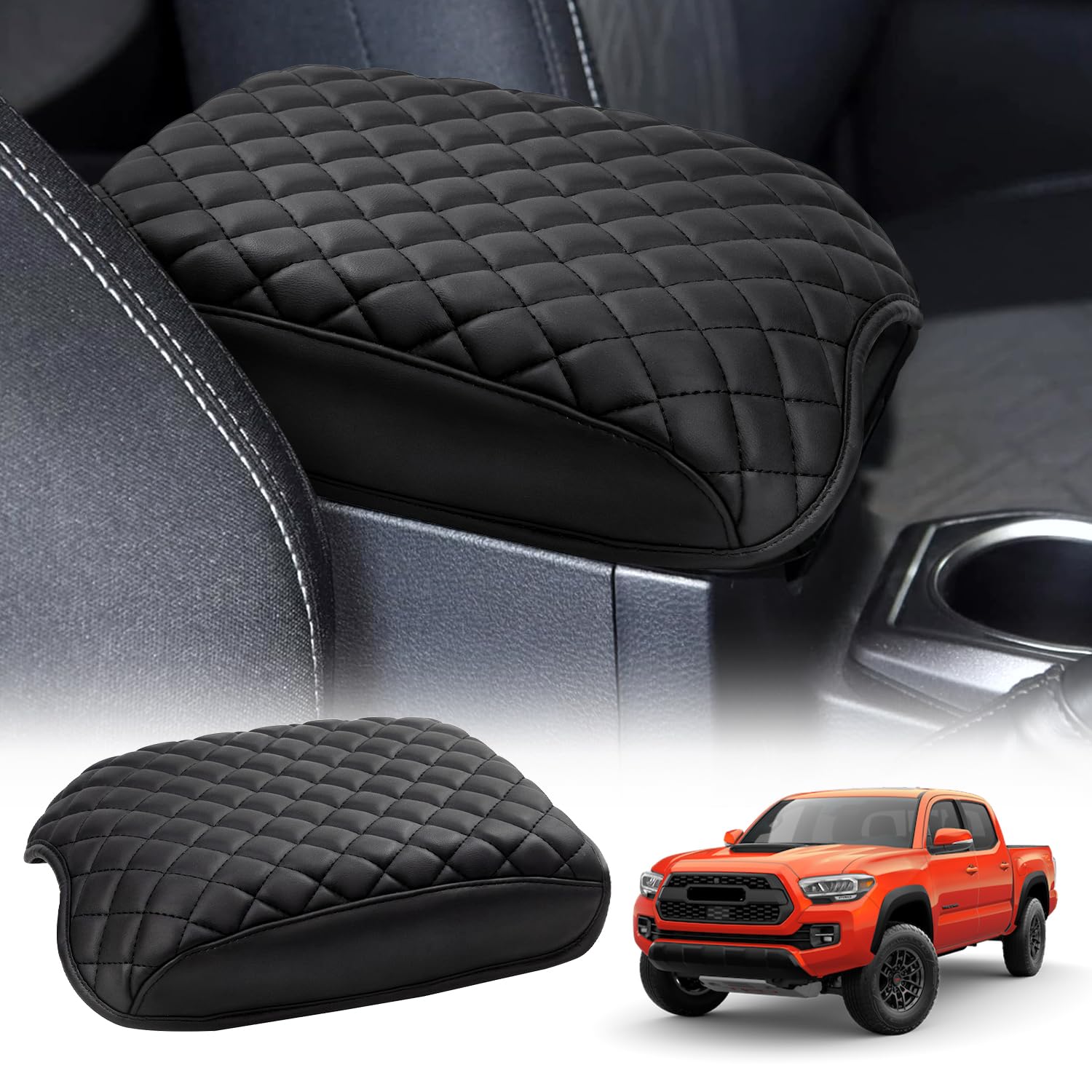 Amazon.com: QSYPSS Center Console Cover Fits Toyota Tacoma 2016 2017 ...