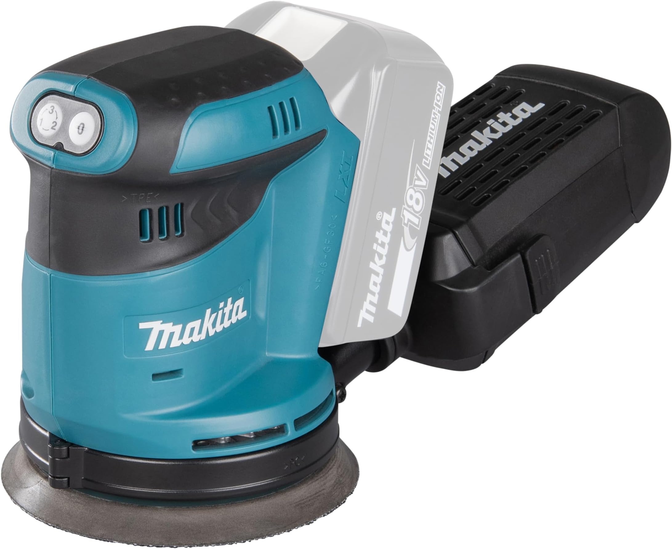 Makita DBO180Z 18V Li-Ion LXT Sander - Batteries and Charger Not ...