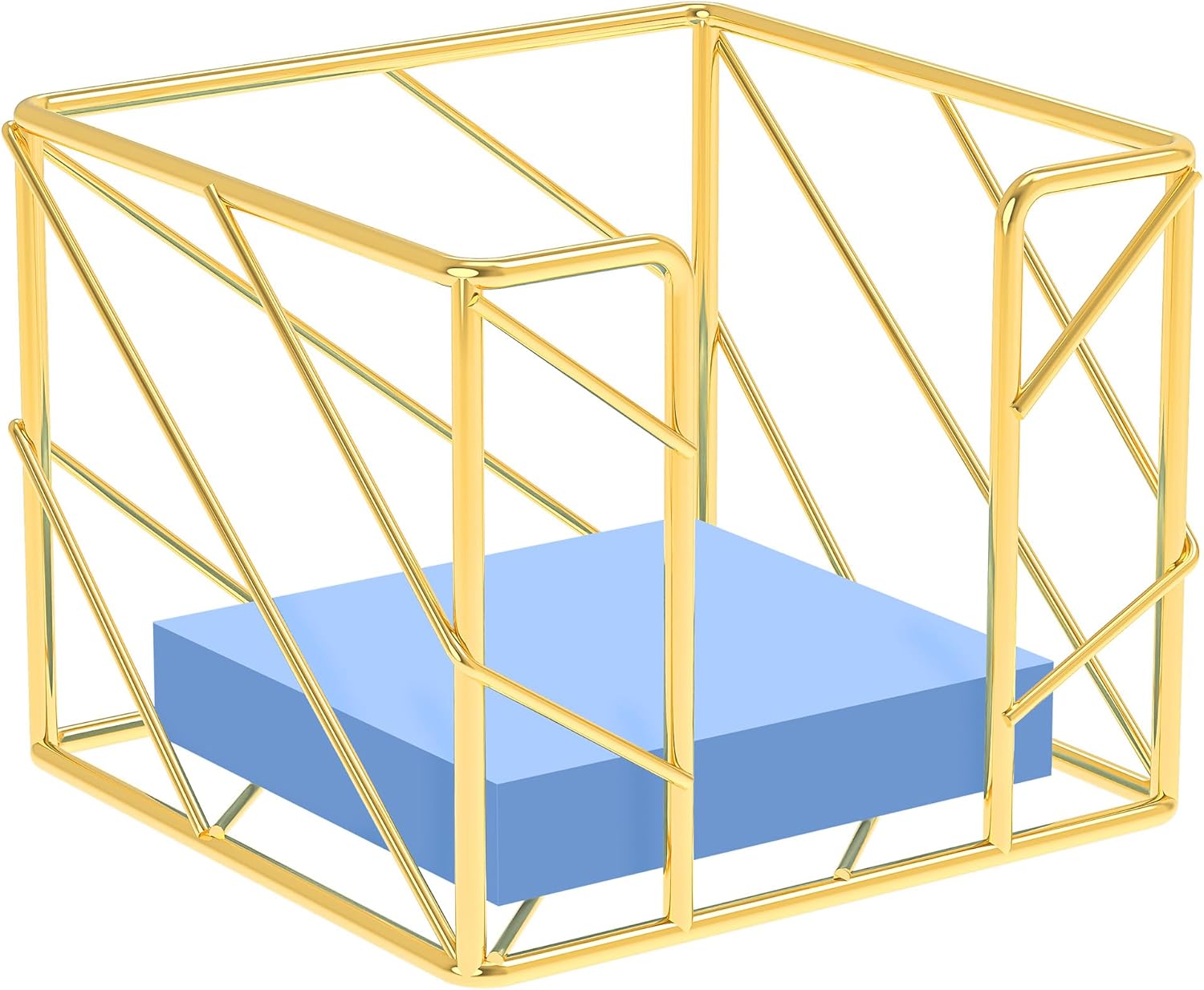 Amazon.com : TOCCOOL Gold Desktop Organizer - Multi-Functional Sticky ...