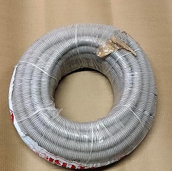 Flexible Electric Wire Cover PVC Conduit Corrugated Tube Pipe 25mm (20 ...