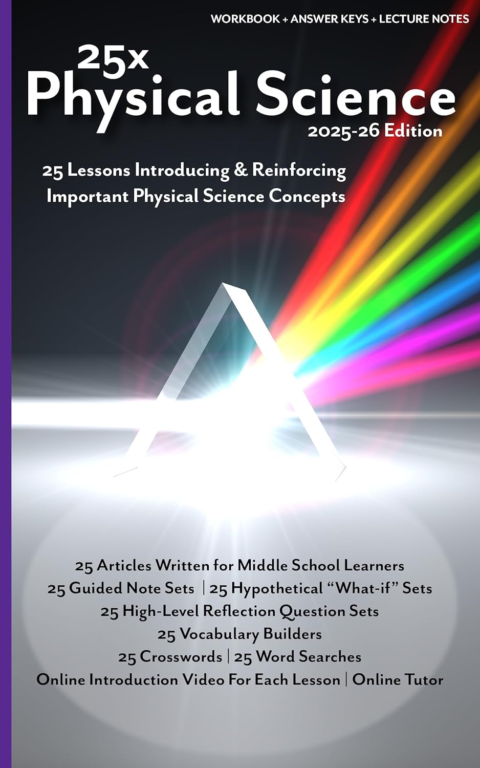 Amazon.com: 25x: Physical Science - Middle School: Full Workbook plus ...