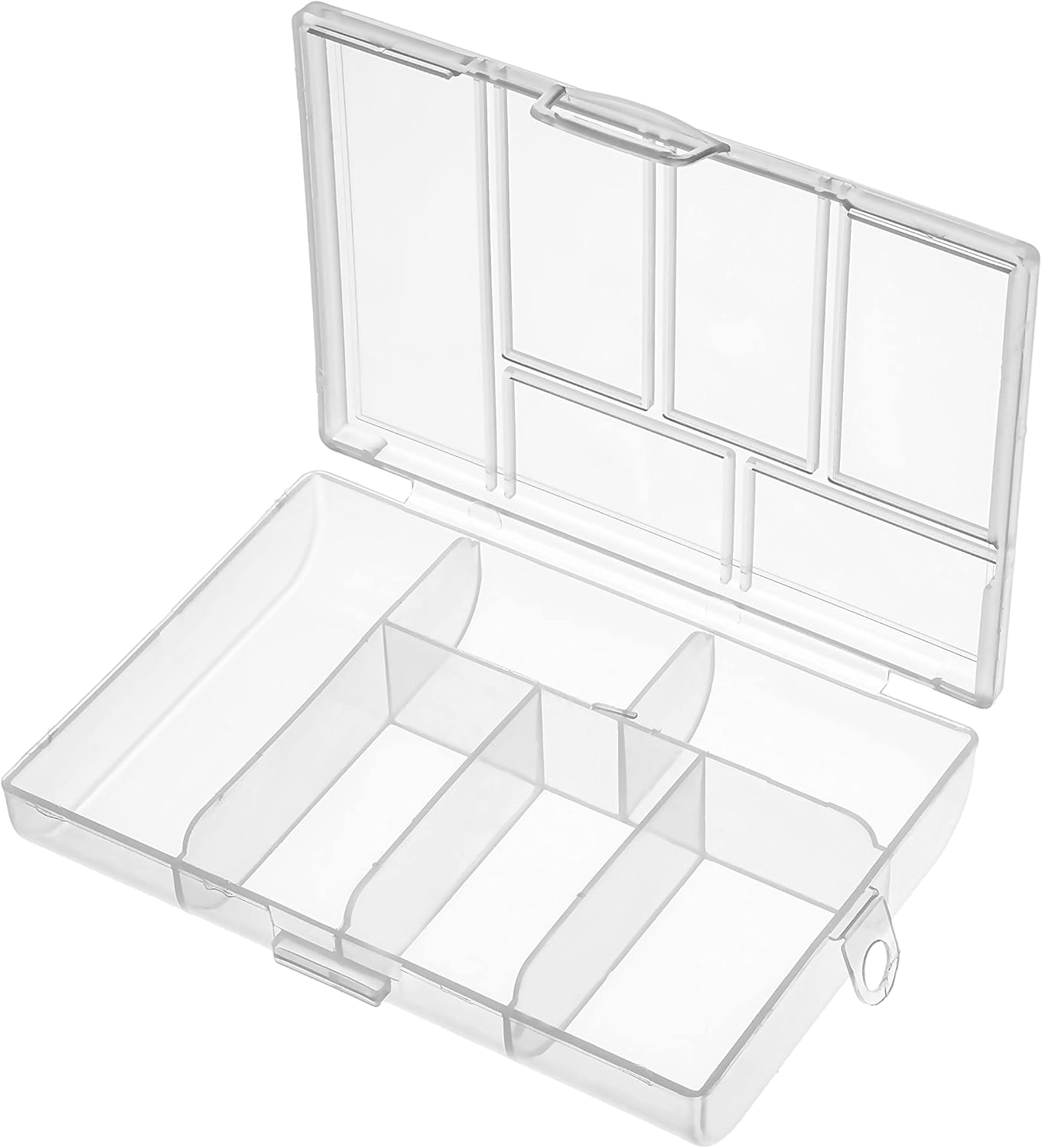 MroMax Component Storage Box - PP Fixed 6 Grids Electronic Component ...