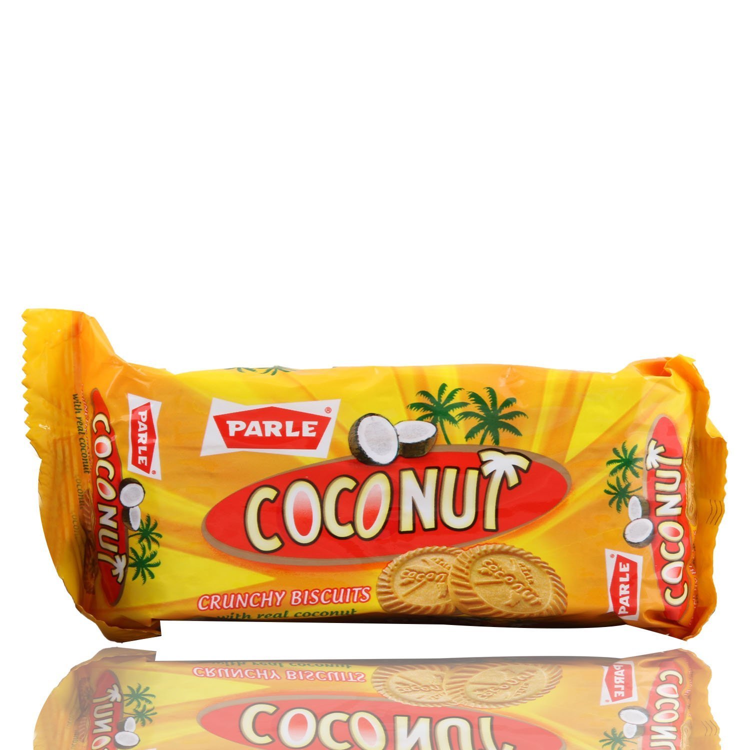 Parle Coconut Crunchy Biscuit, 72g+24gextra=96g (Pack of 6 ) : Amazon ...