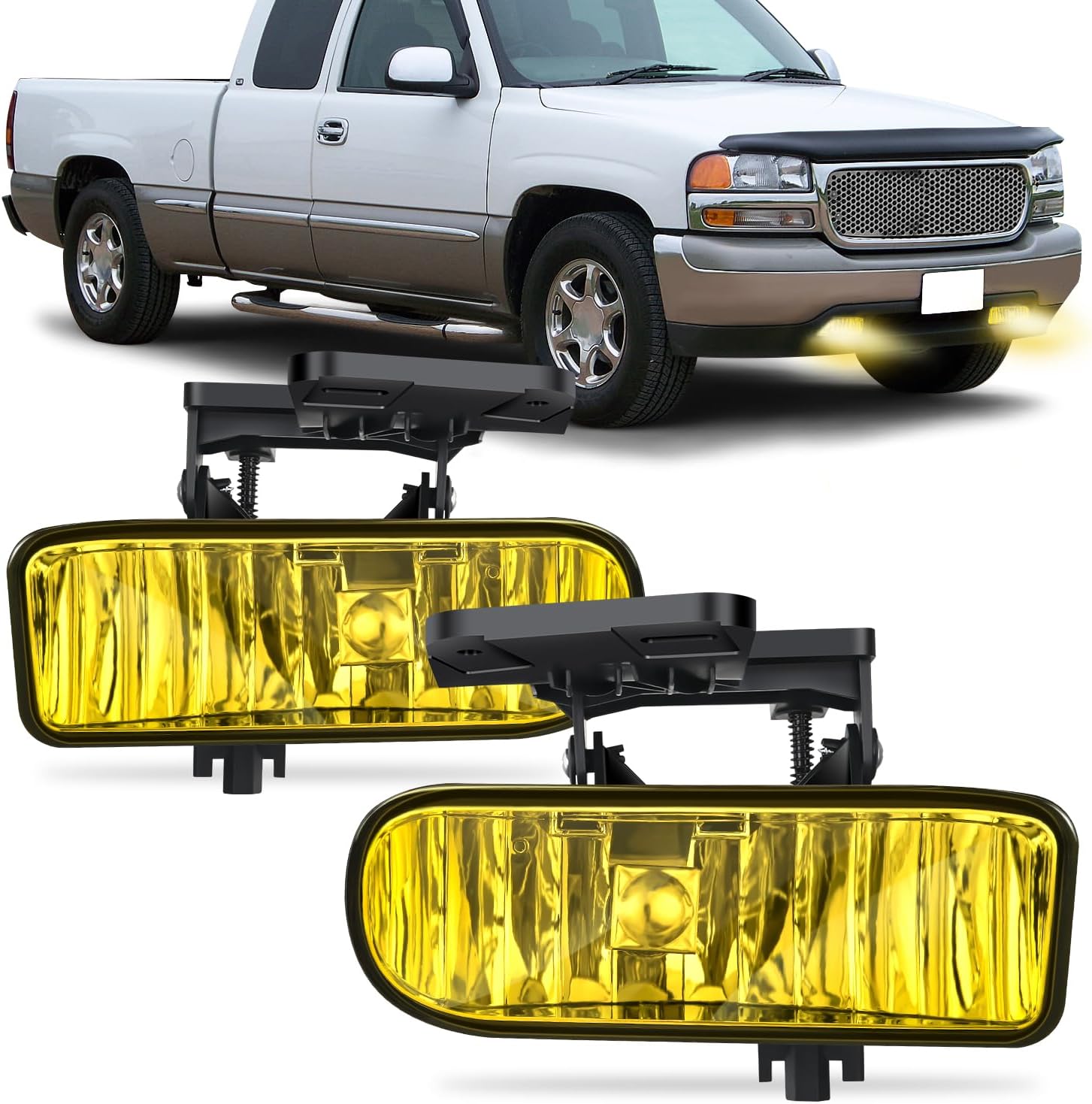 Amazon.com: Nilight Fog Light Assembly Compatible with 1999 2000 2001 ...