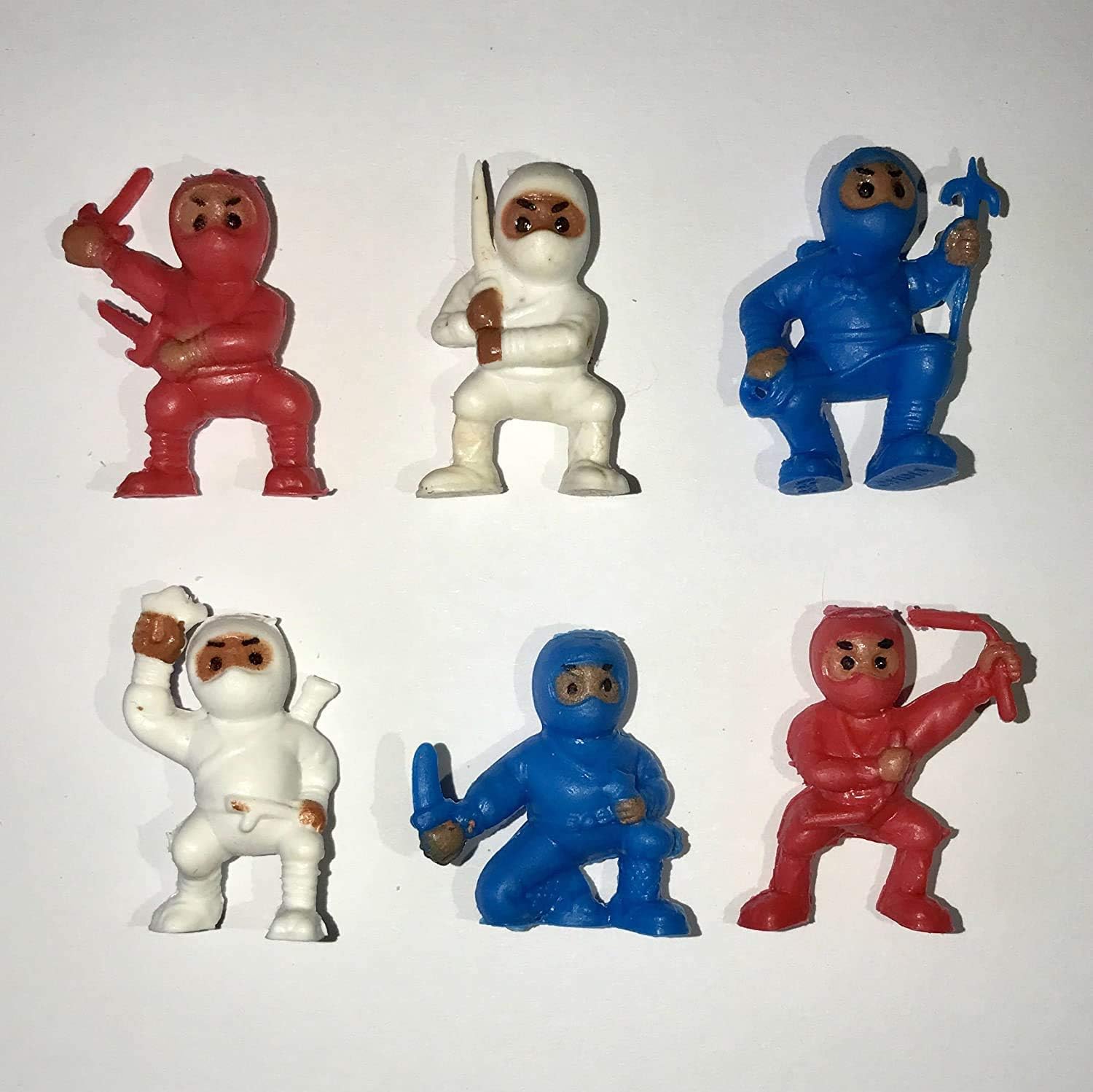 Amazon.com: 40 Red White Blue Ninjas Mini Karate American Ninja ...