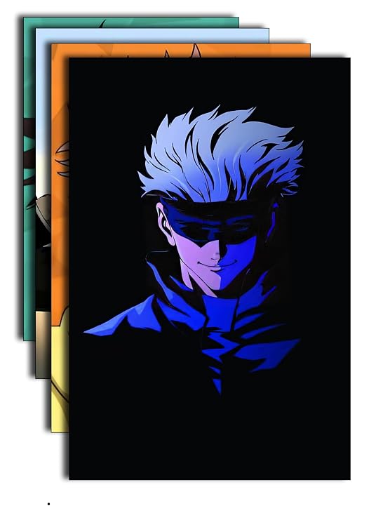 Times Comic Pack of 4 Jujutsu Kaisen Poster Photo Set | Jjk Anime Wall ...