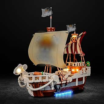 Amazon.com: Vaodest LED Light for Lego 75639 One Piece The Going Merry ...