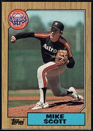 Amazon.com: 1987 Topps #330 Mike Scott Astros : Everything Else