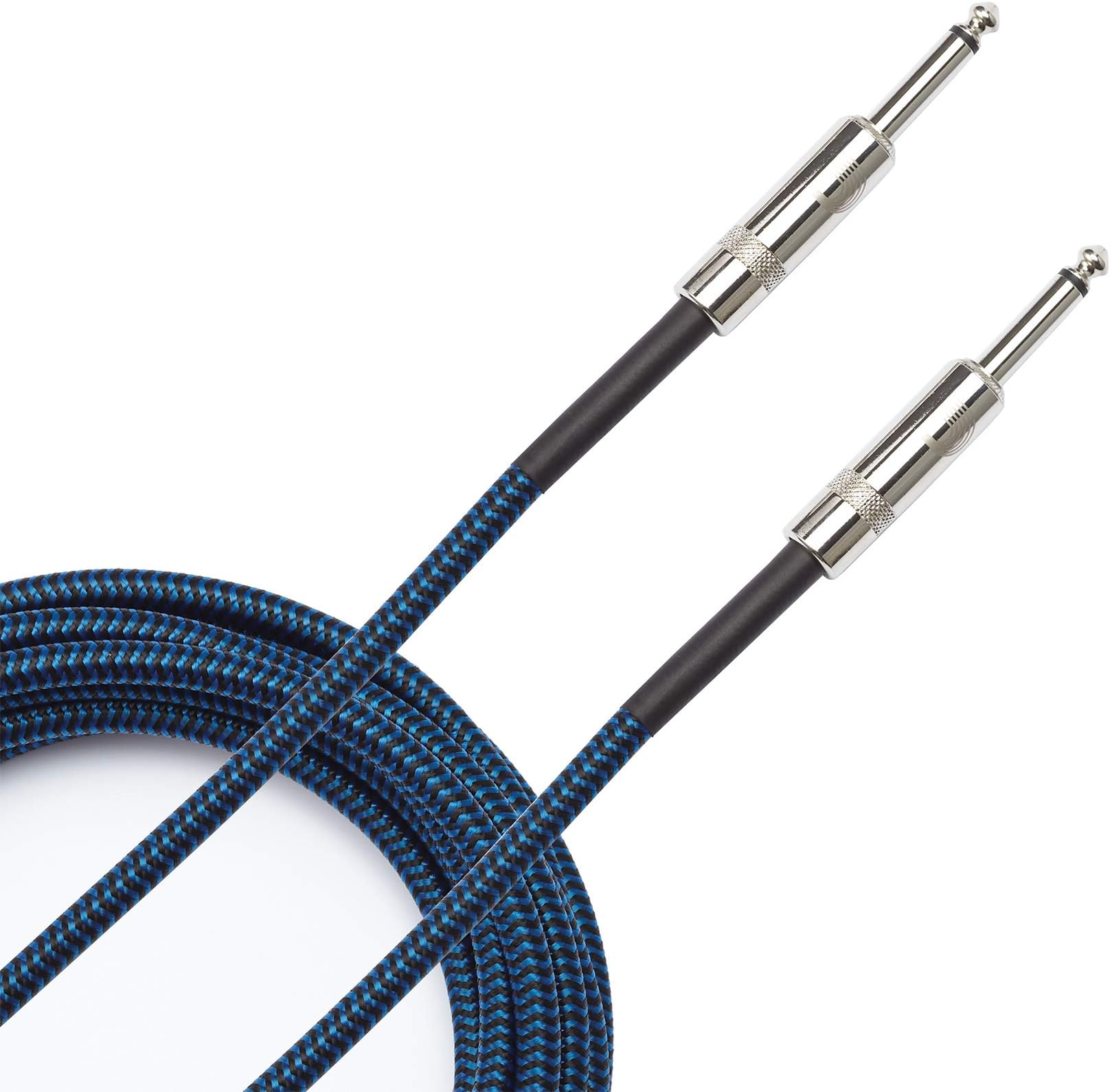 Amazon.com: Yovus 2 Pack: 50 Ft 1/4 to 1/4 Shielded Instrument Cables ...