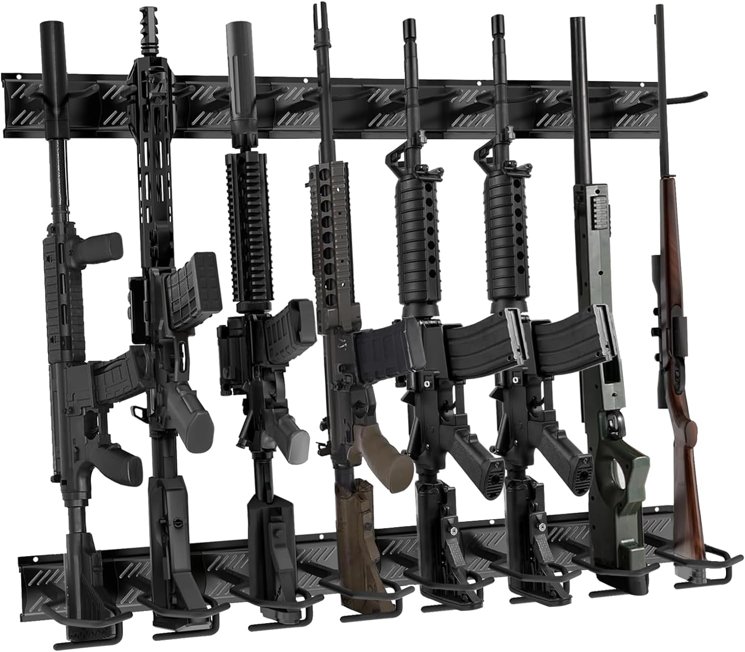 Amazon.com: Salajory Gun Rack Rifle Wall Mount, Upgrade Gun Rack for ...