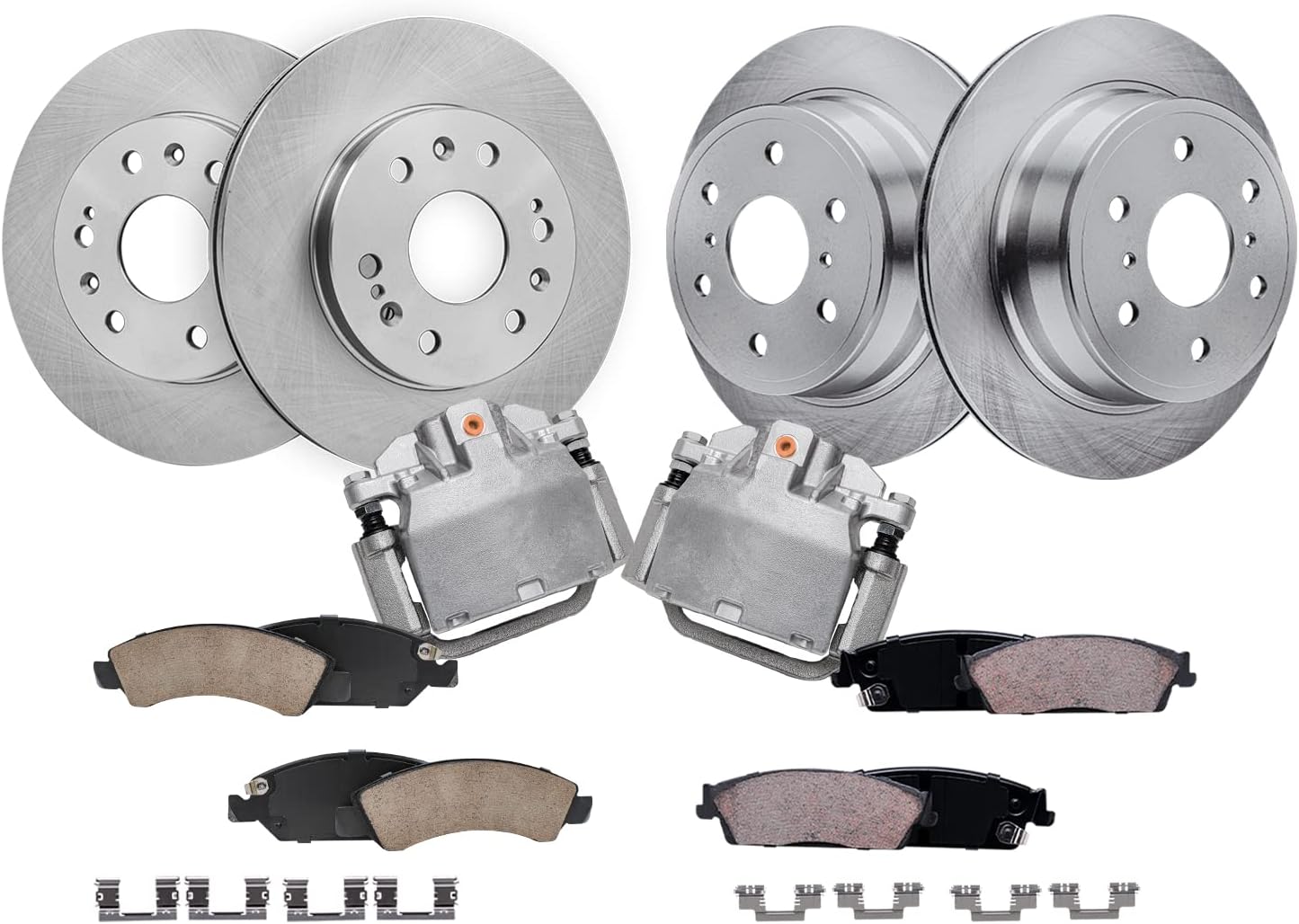 Amazon.com: Detroit Axle - Brake Kit for Chevy GMC Silverado Sierra Suburban Yukon XL 1500 ...