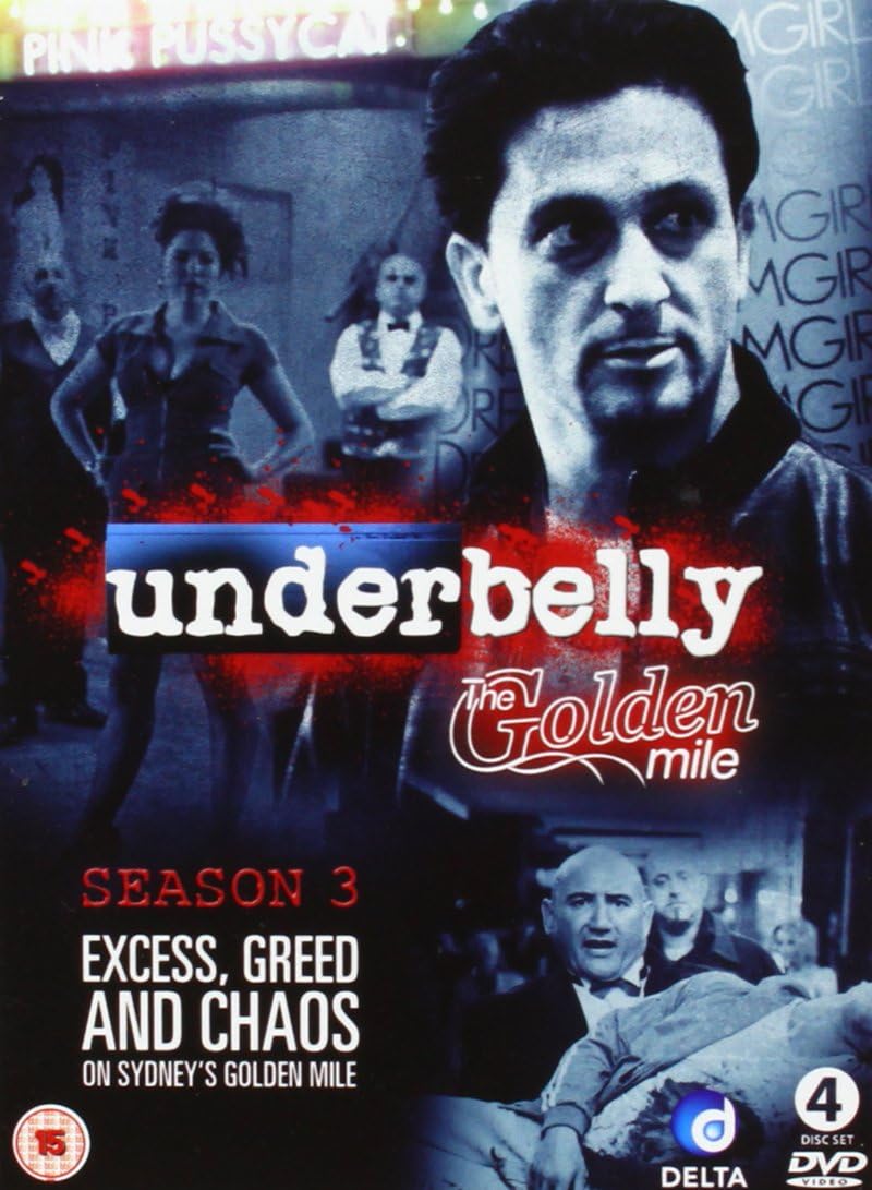 Amazon.co.jp: Underbelly: Season 3 - The Golden Mile [Region 2] : DVD