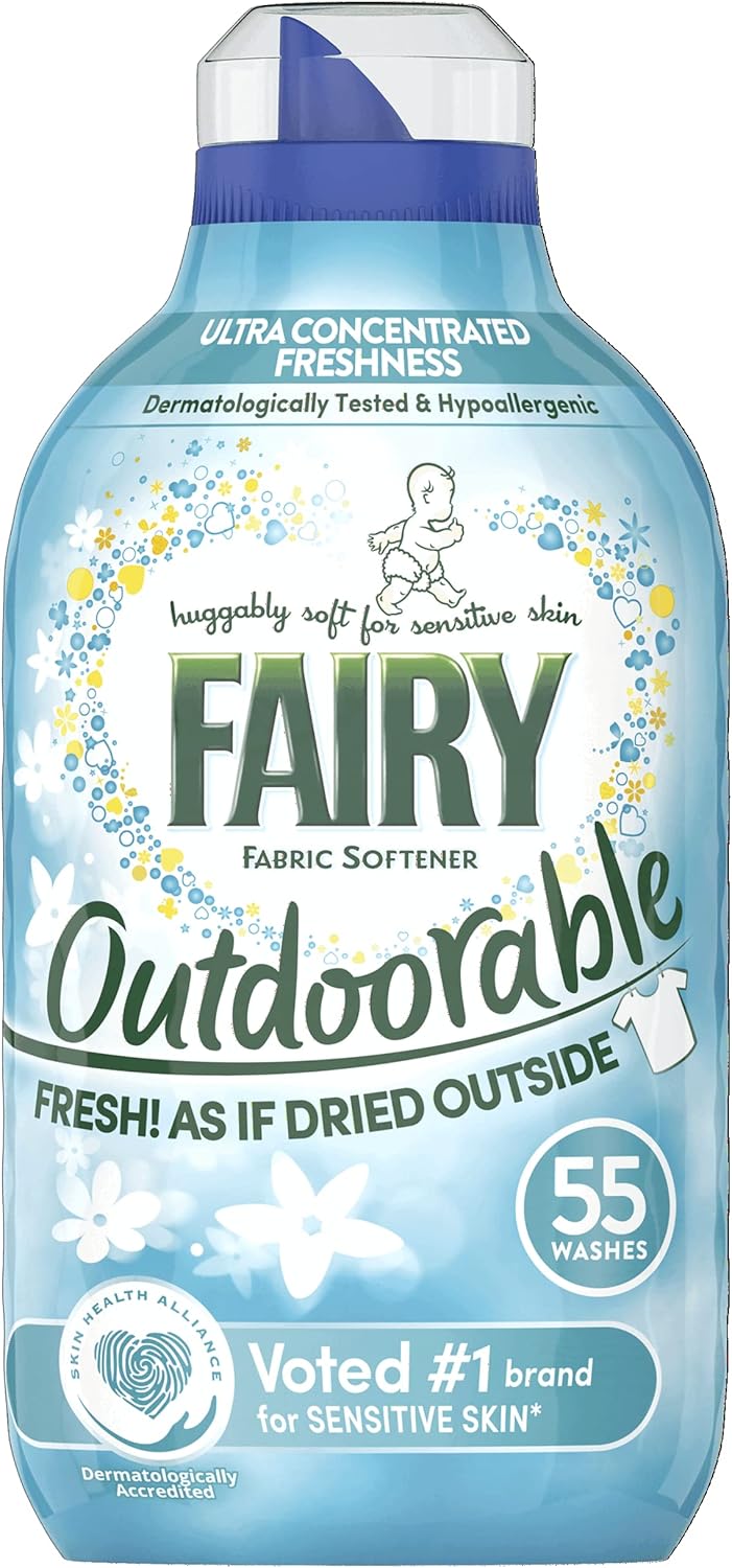 Fairy Outdoorable Fabric Conditioner 55 Washes, Ultra Concentrated ...