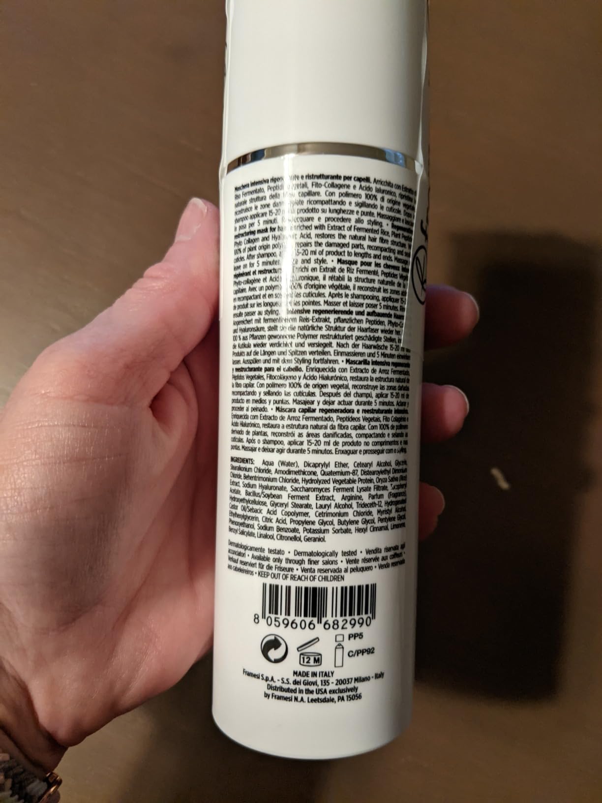 Amazon.com: FRAMESI Morphosis Restructure Hair Beauty Elixir 5.1 fl oz ...