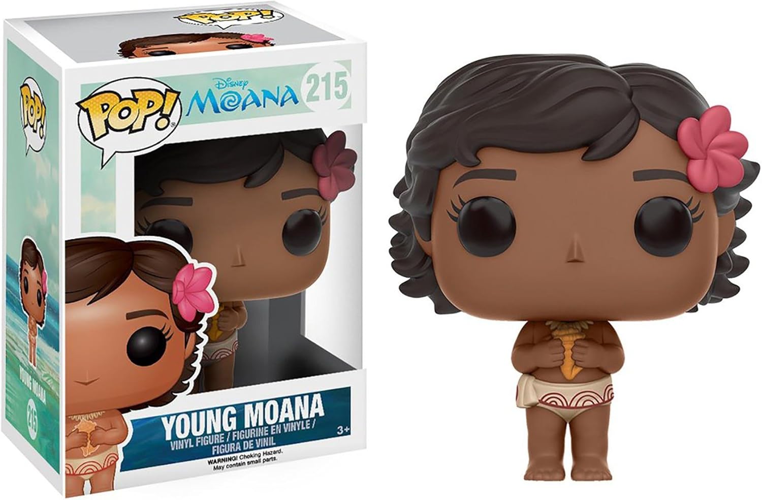 Funko Pop Disney: Moana - Young Moana #215 | Amazon.com.br