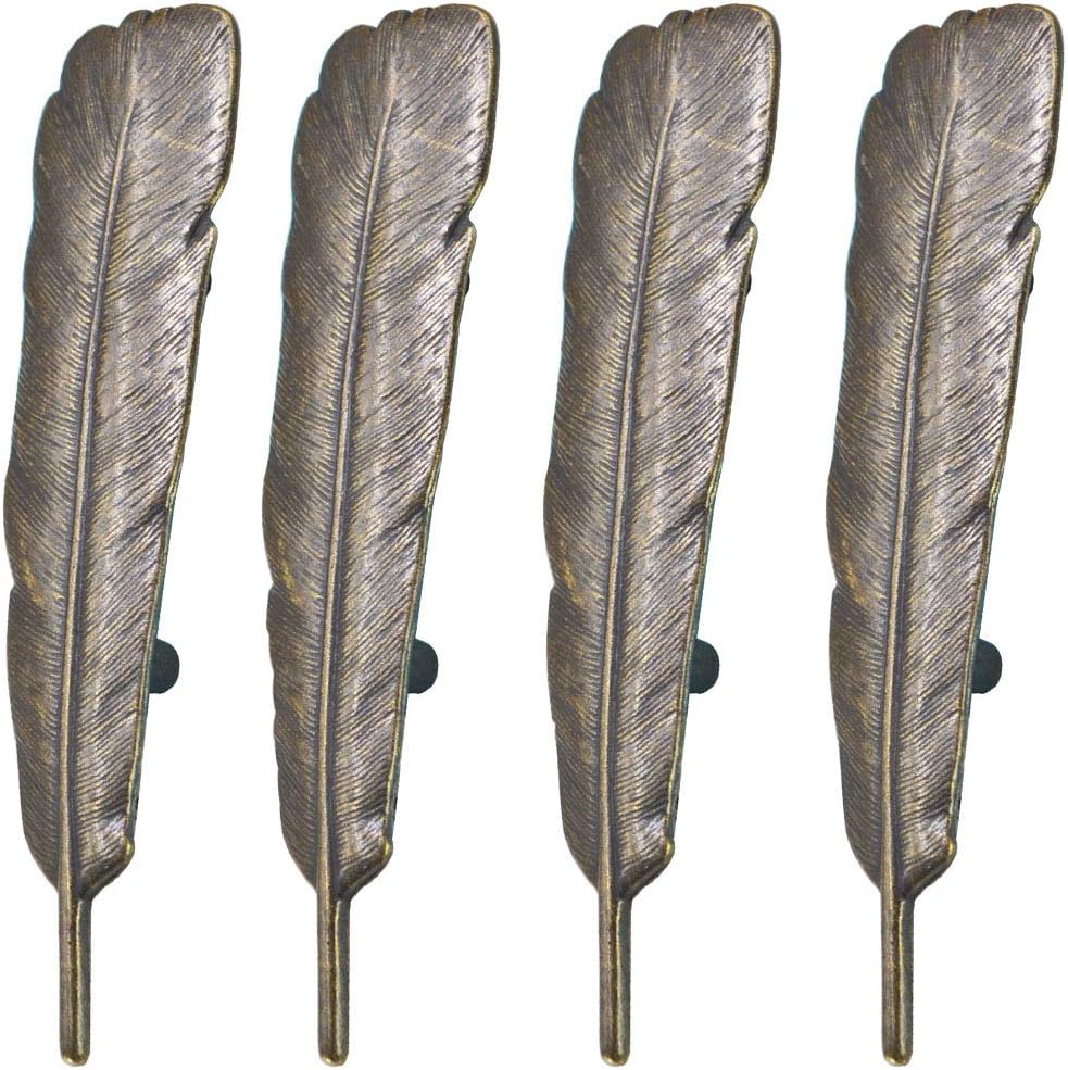 N/ A Colorful Crystal Glass Furniture Cabinet Knobs Peacock Feather ...