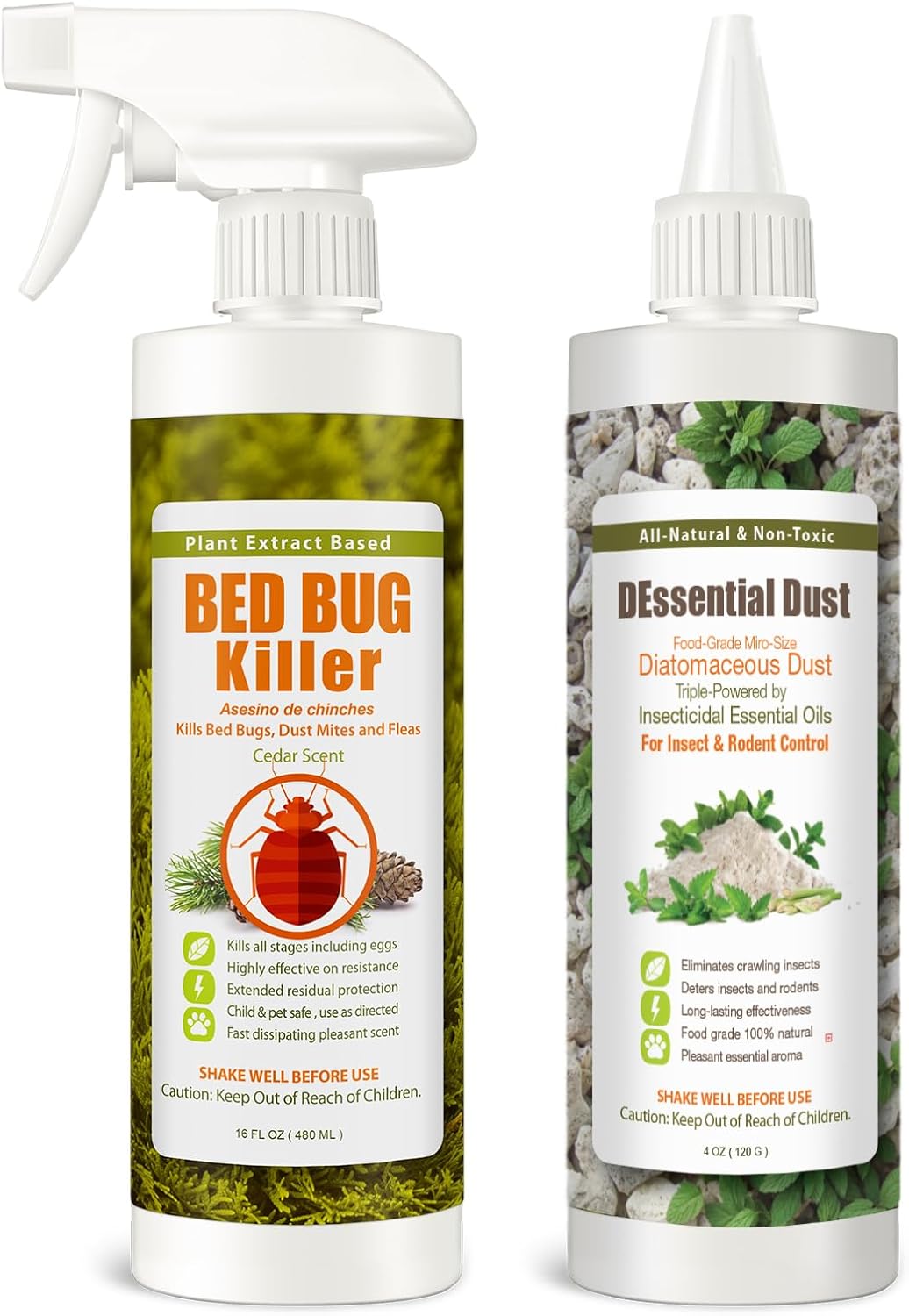 Amazon.com : EcoVenger Bed Bug & Crawling Insect Control Kit ...