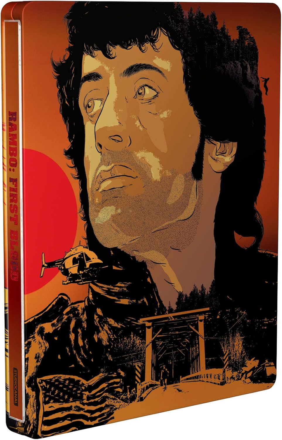 Rambo First Blood 4K Steelbook, 4K UHD Blu-ray + Blu-ray with German ...