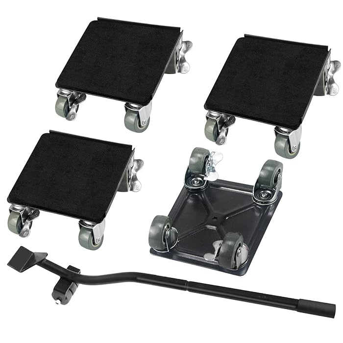 Buy Upgraded Furniture Moving Wheels, 800kg/1760lbs Heavy Duty Safe ...