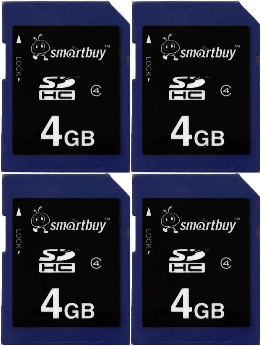 Amazon.com: Smart Buy SDHC Class 4 Flash Memory Card SD HC Secure ...