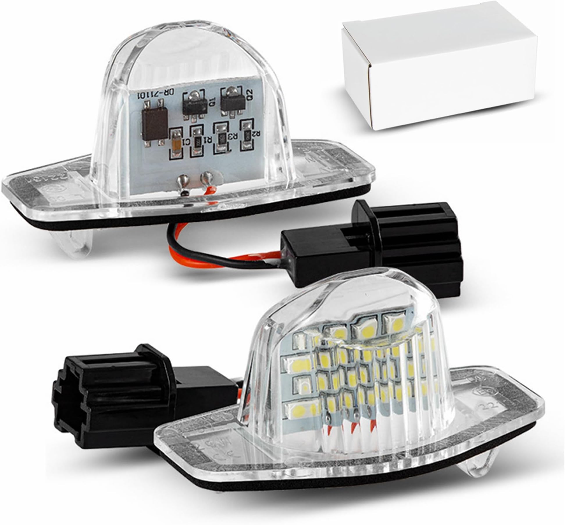 Amazon.com: Yankok LED License Plate Lights for Honda CR-V Civic Accord ...