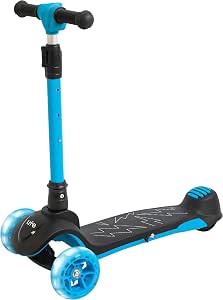 MV Sports M004926 Electric Scooter, Blue/Black, 60cm x 14cm x 63-82cm ...
