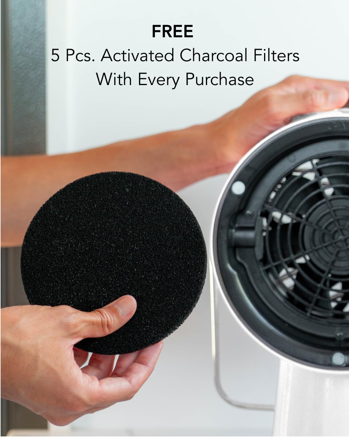 AirHood Campana extractora con cable Extractor de cocina portátil con 5 ...