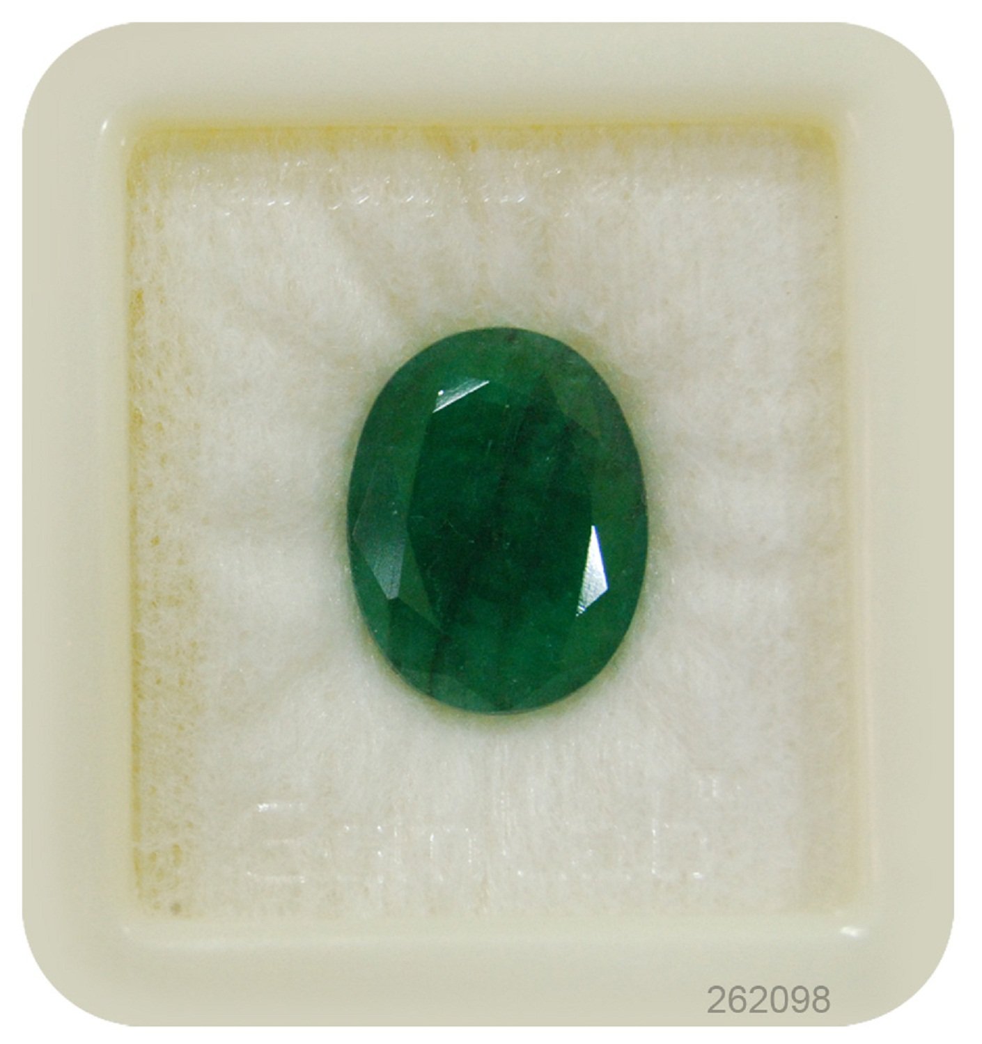 Beryl Emerald Stone Original 5 00 Ratti Cultured Certified Loose ...