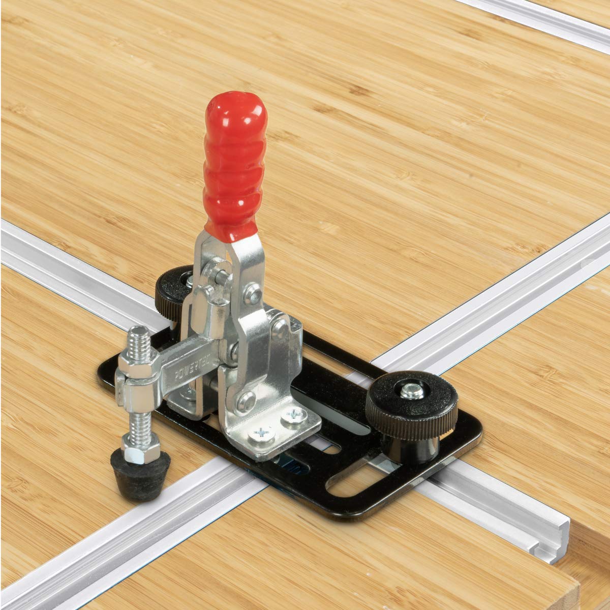 Buy POWERTEC 71374 Aluminum T-Track 18 Inch Heavy Duty | Specialized T ...