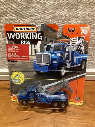 Amazon.co.jp: Matchbox Working Rig Western Star Tow Truck : Toys & Games